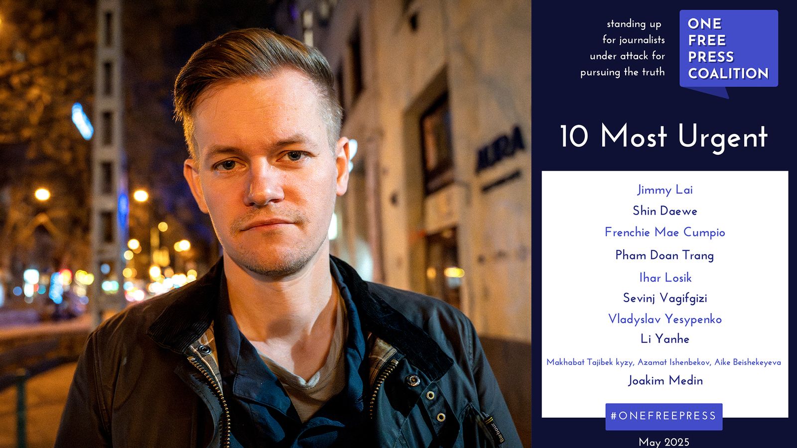 Dagens Nyheter och Bonnier News i internationellt upprop för fängslade journalister – Joakim ...